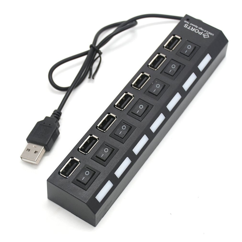 LB18 switch extension hub 7-port USB2.0 hub Comput... – Grandado