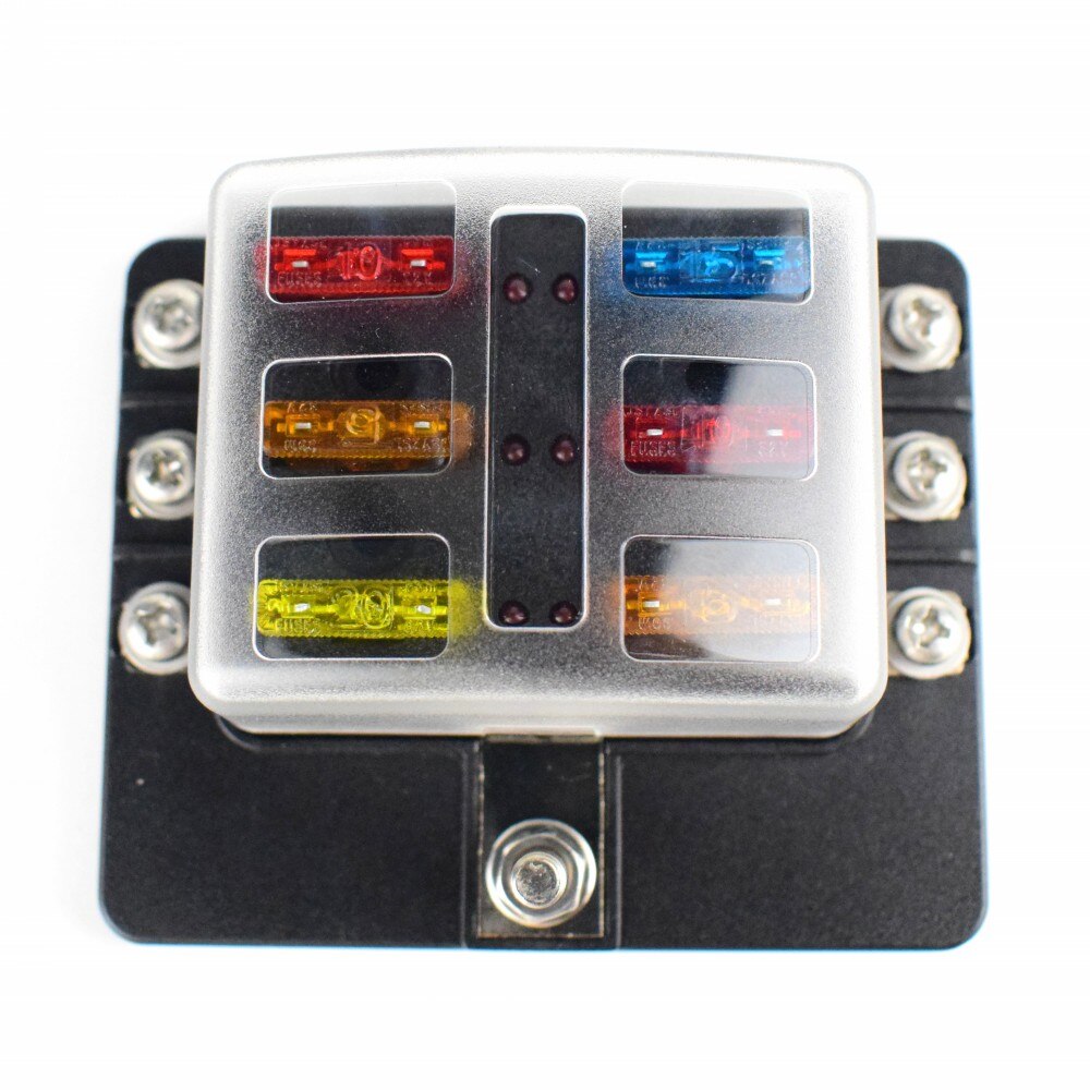 12V 24V 32V 6 Manieren Auto Auto Blade Fuse Box Pl... – Vicedeal