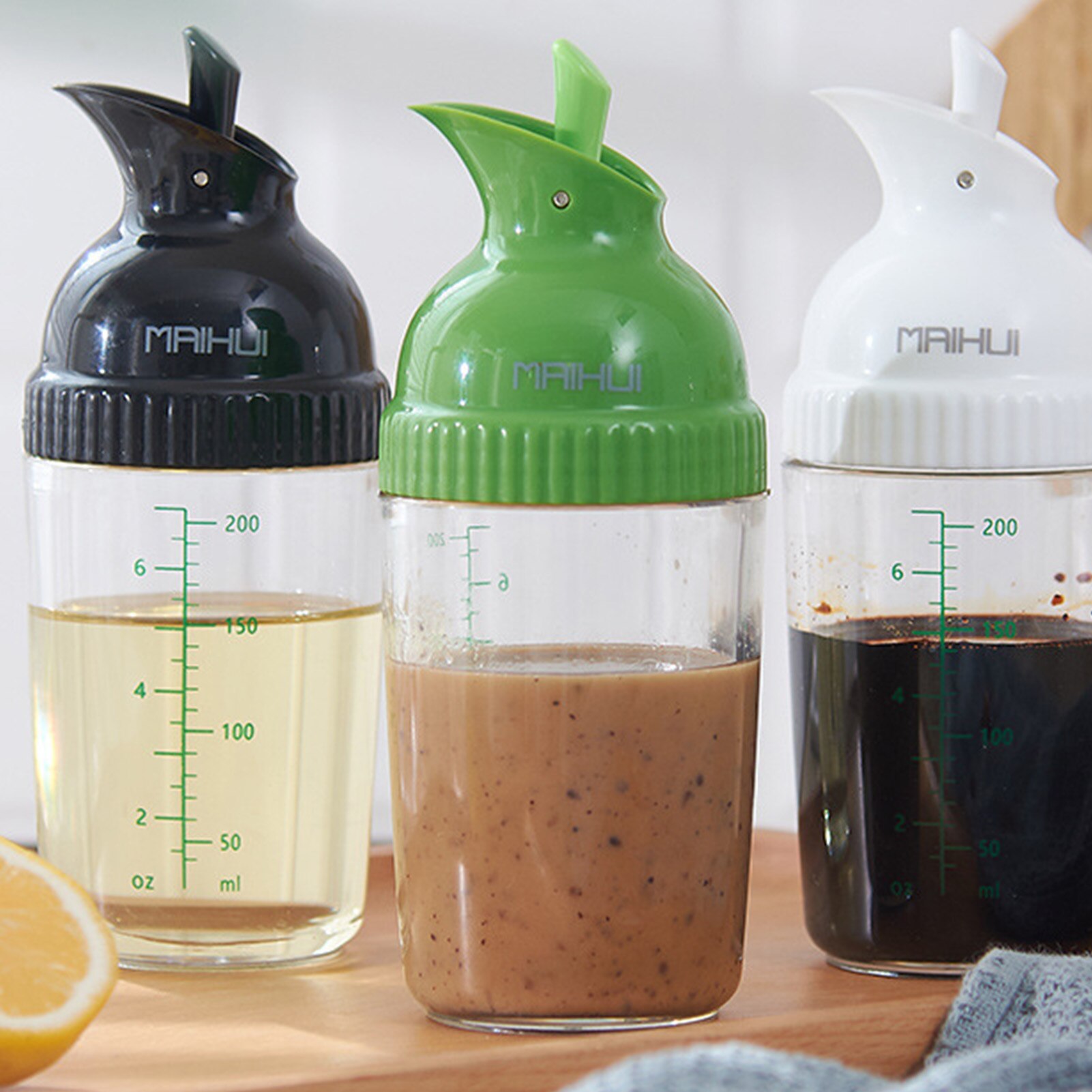 Easy Grips Salad Dressing Shaker Dispenser Leakpro... – Grandado