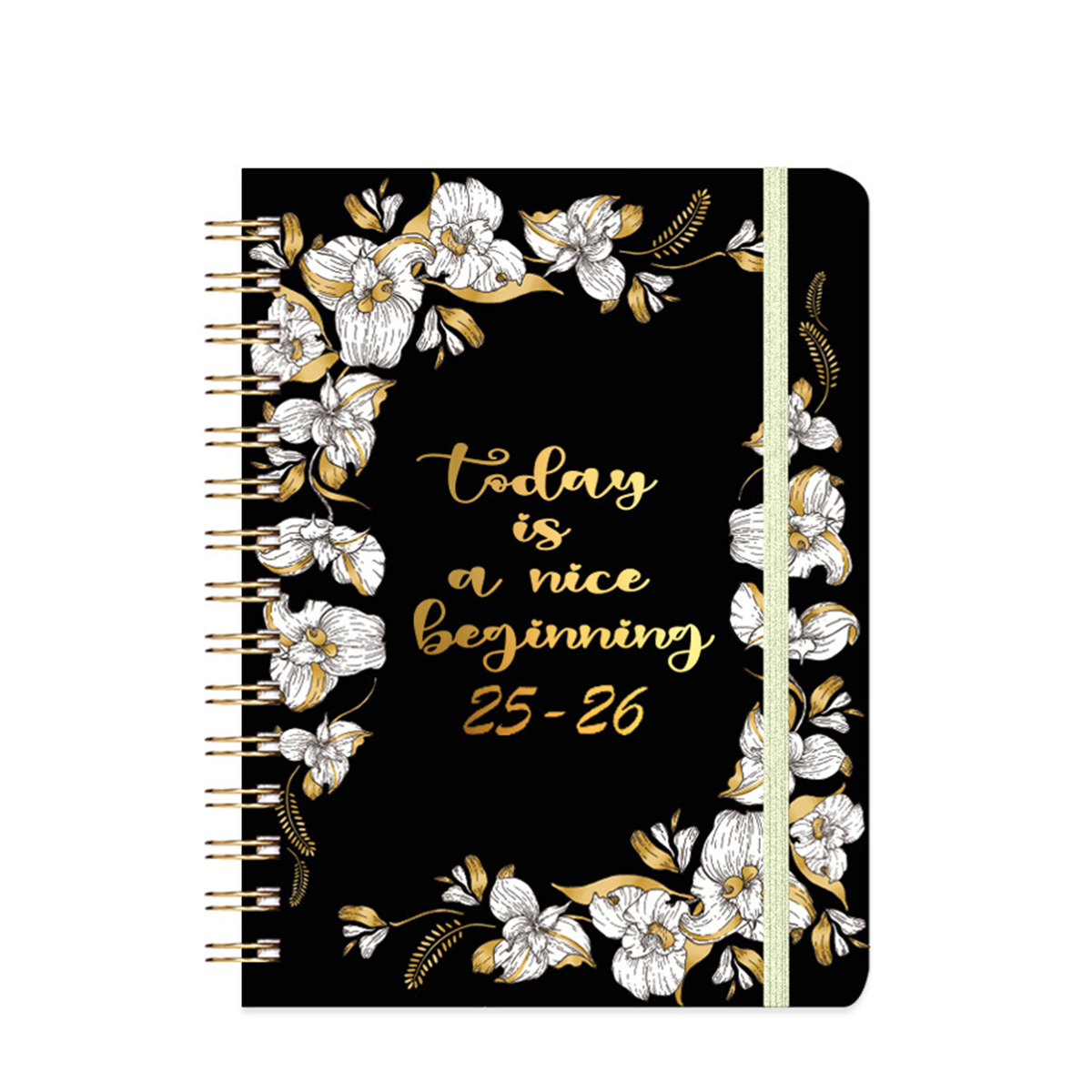 2025-2026 Plan cahier spirale reliure bobine burea... – Grandado