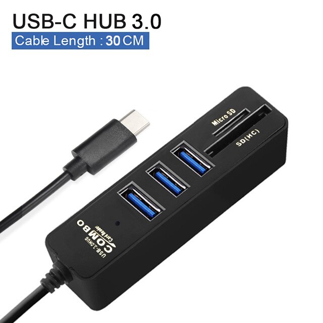 USB HUB 3.0 Multi USB 3.0 HUB Splitter Poort 3/6 M... – Grandado