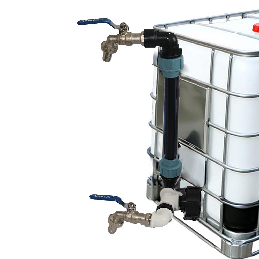 IBC Gooseneck 3/4 Inch IBC Tank Adaptor with Outle... – Grandado