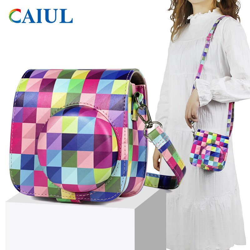 Caiul polaroid camera mini 8/8 +/9 kleuren geruite... – Vicedeal