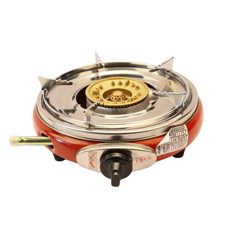 Energy-saving gas stove mini imitation gold round ... – Grandado