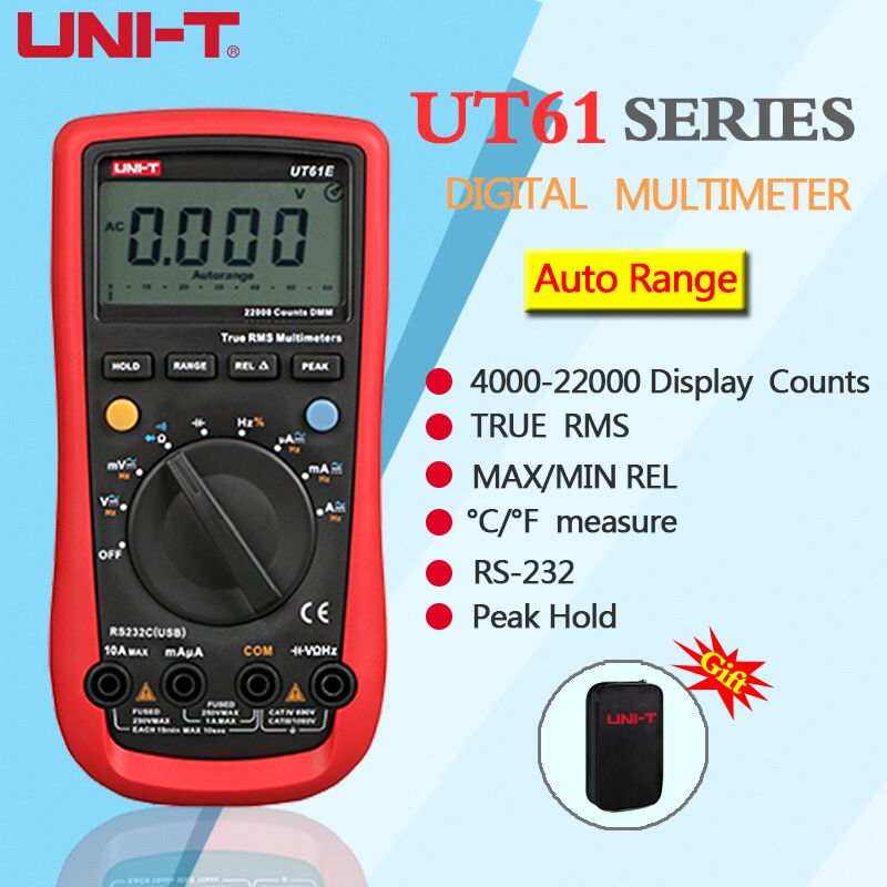 UNI-T UT61A UT61B UT61C UT61D UT61E Digital Multim... – Grandado