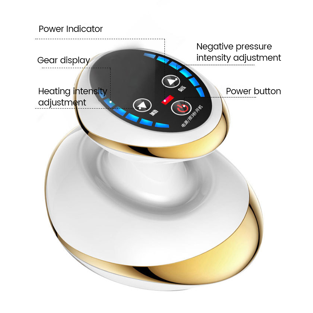 Electric Vacuum Cupping Device Red Light Therapy B... – Grandado