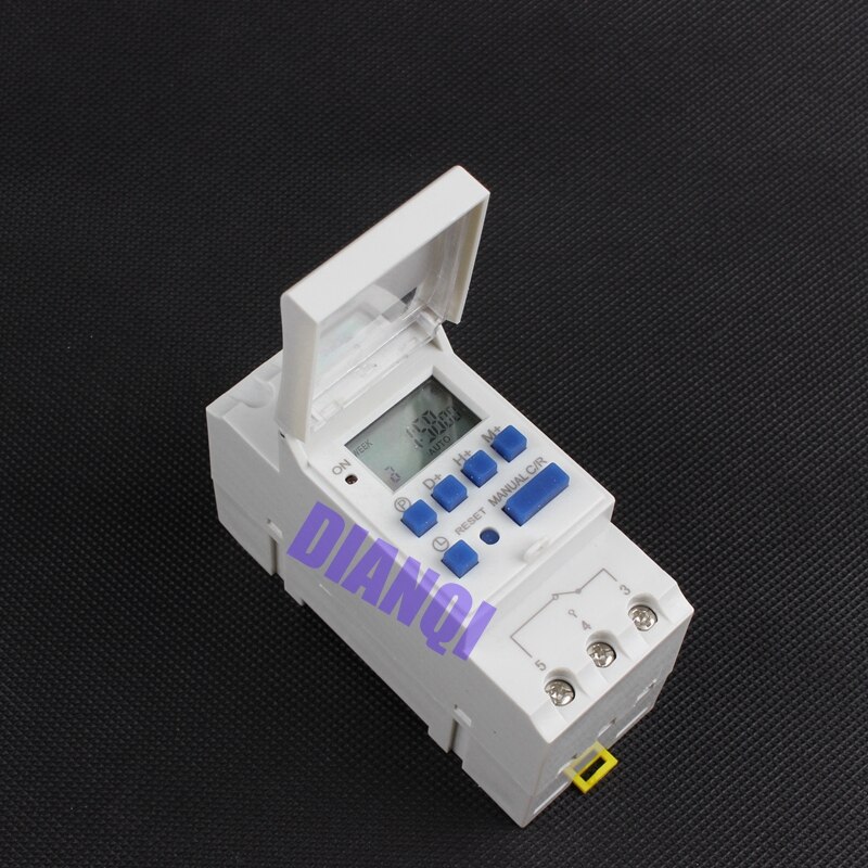 Tp8a16 Timer switch din rail Mount digital weekly ... – Vicedeal