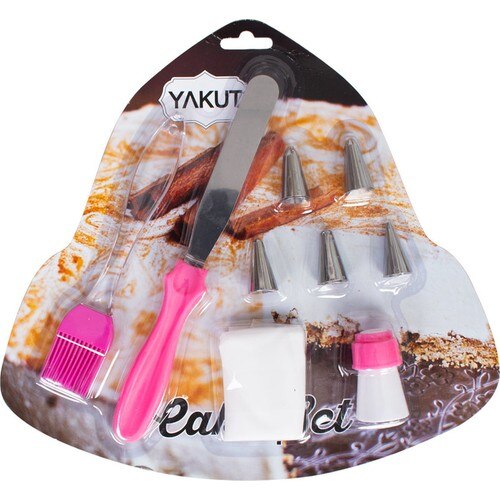 Ruby 9 Piece Cake Making Set – Grandado