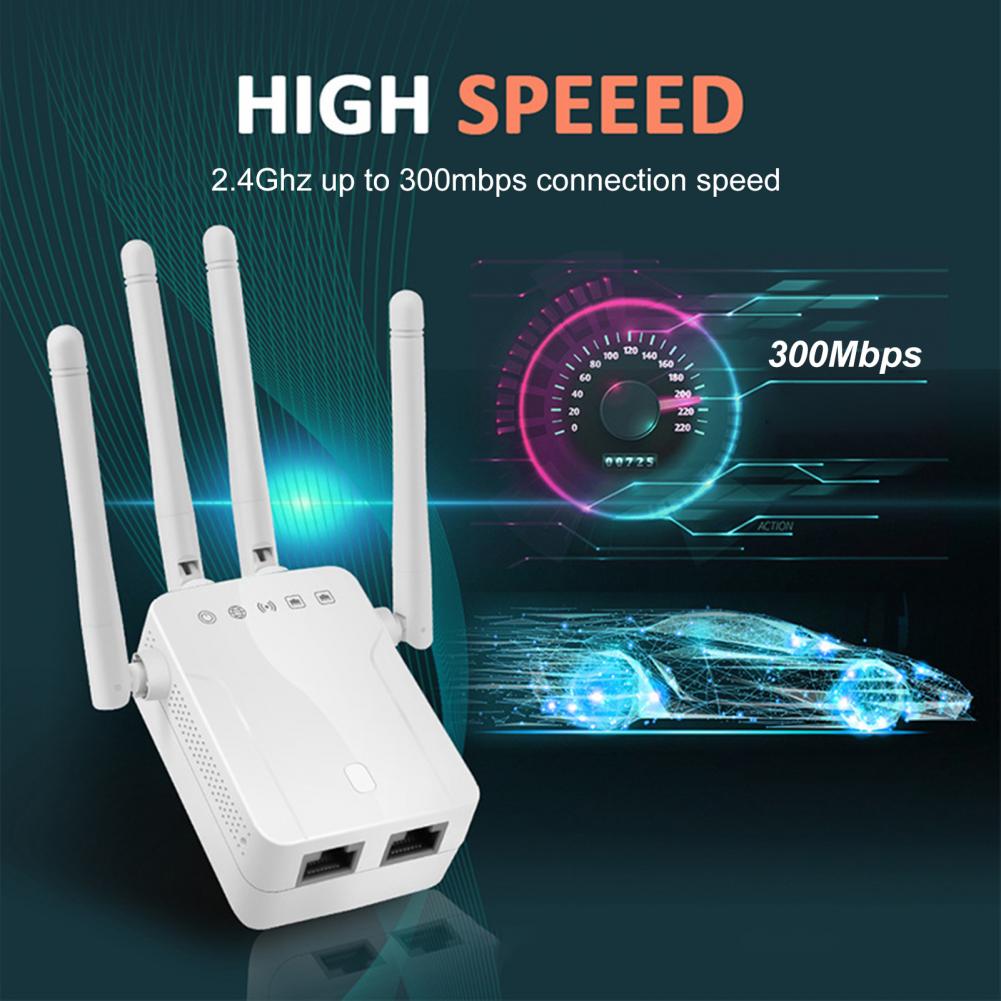 Intelligent with Four Antennas 300Mbps Quick WiFi ... – Grandado