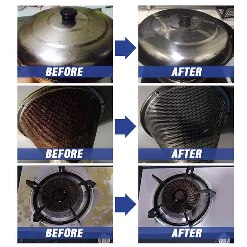 Kitchen Grease Cleaner Multi-Purpose Foam All-Purp... – Grandado