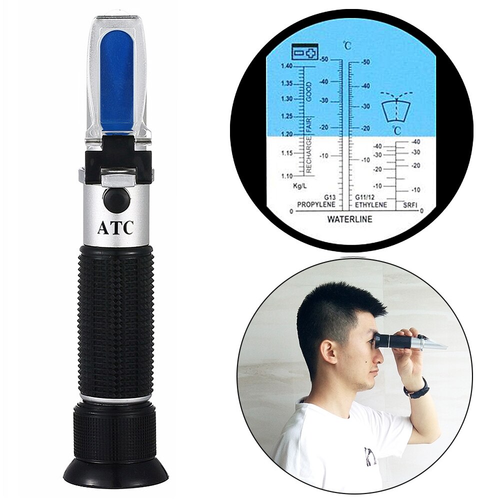 ATC Glycol Antifreeze Battery Fluid Refractometer ... – Grandado