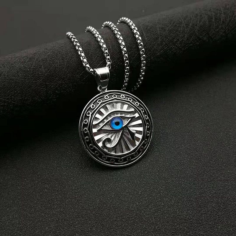 Mysterious Egypt Eye of Horus Pendant Necklace Wom... – Grandado