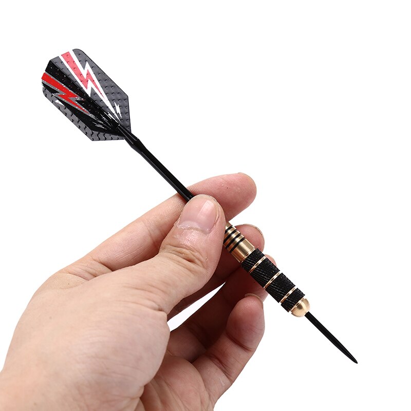 6pcs 24g Brass Black Nickel Hard Tip Dart Set With... – Grandado