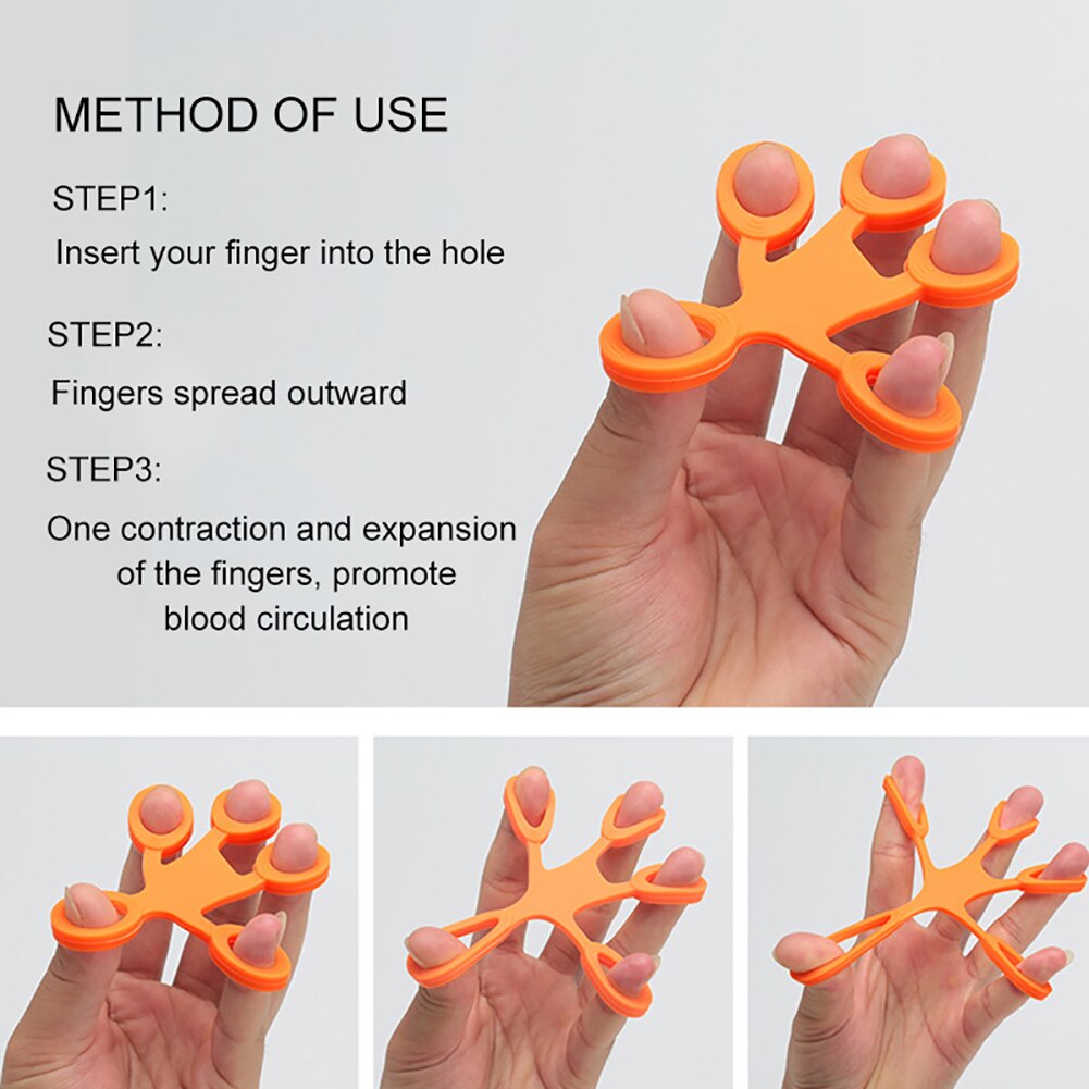 Finger Stretcher Hand Resistance Bands Extensor Ex... – Vicedeal