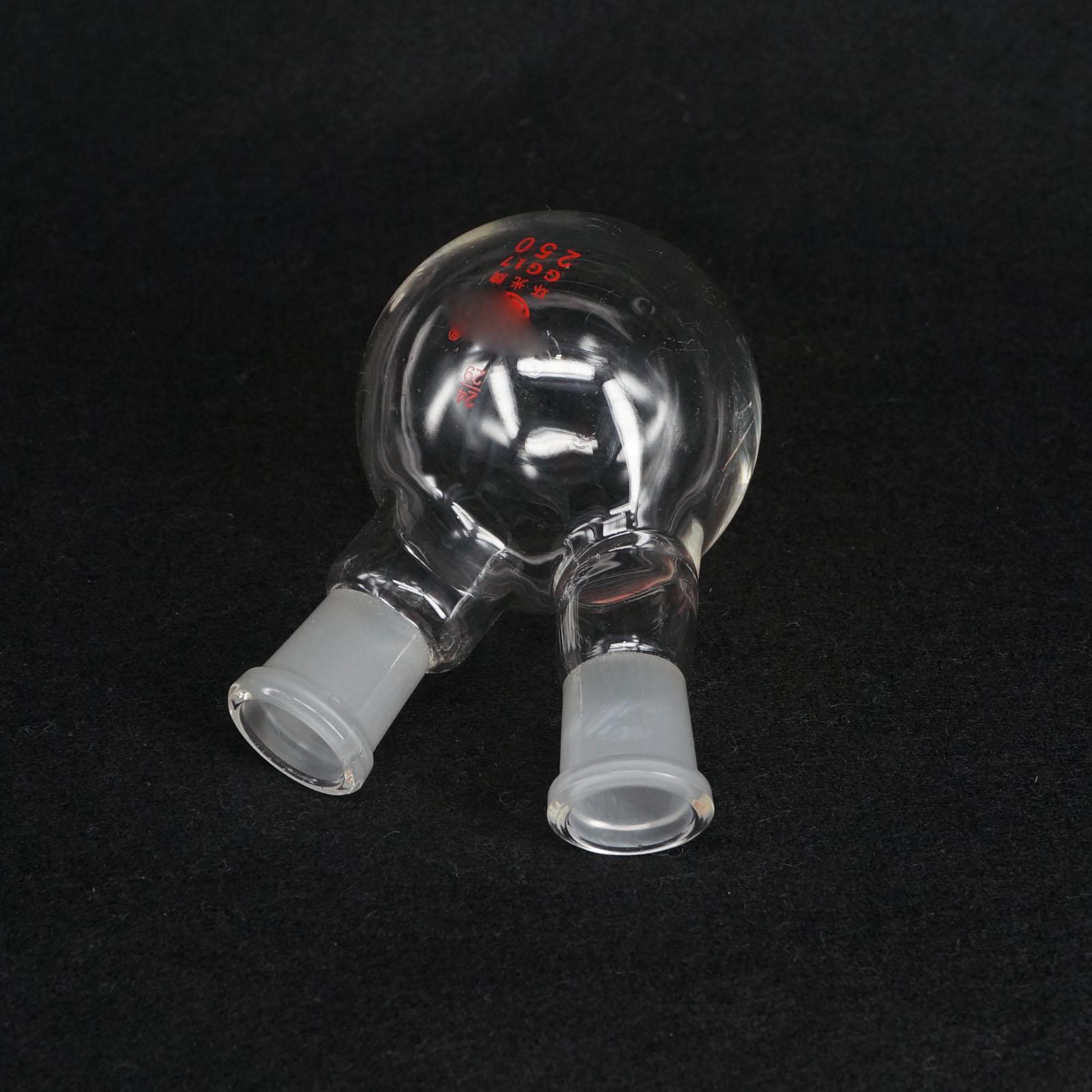 250ml 24/24# Central/Branch Joint 2-neck Round Bot... – Vicedeal