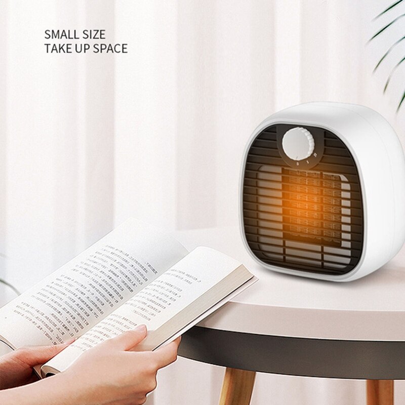 Portable Cute Electric Fan Heater Adjustable Therm... – Grandado