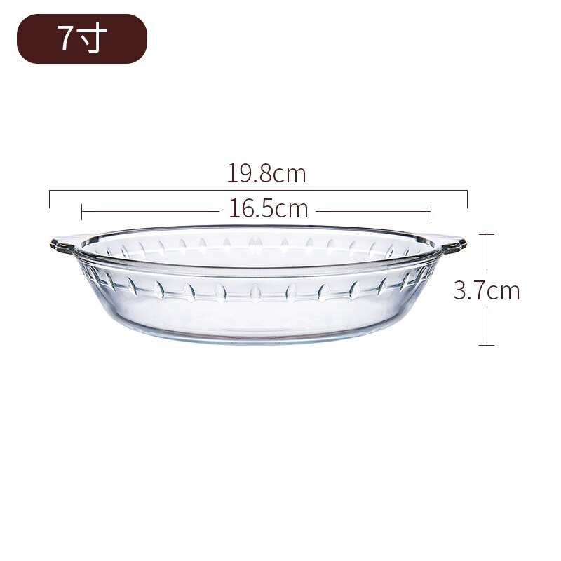 Transparante Hittebestendig Gehard Glas Dish Bakke... – Grandado