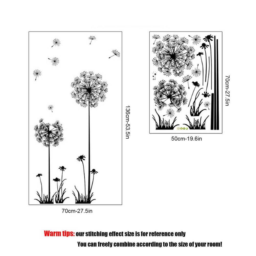 Removable Waterproof Wall Stickers dandelion On Th... – Grandado