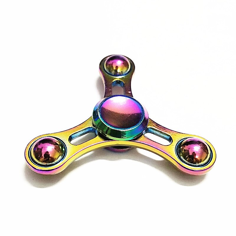 088 Fidget Spinner Metal Rainbow Dragon Hand Vinge... – Vicedeal
