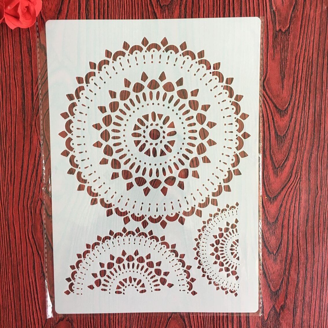 A4 29 *21cm DIY Stencils Wall Painting Scrapbook C... – Vicedeal