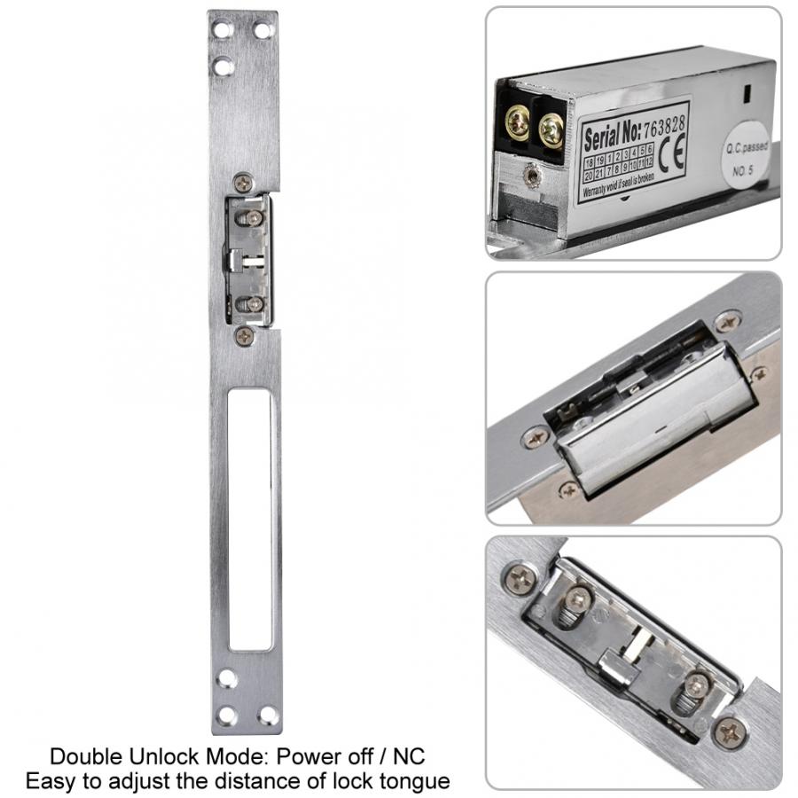 DC 12V Electric Bolt Lock Intelligent Guard Cathod... – Vicedeal