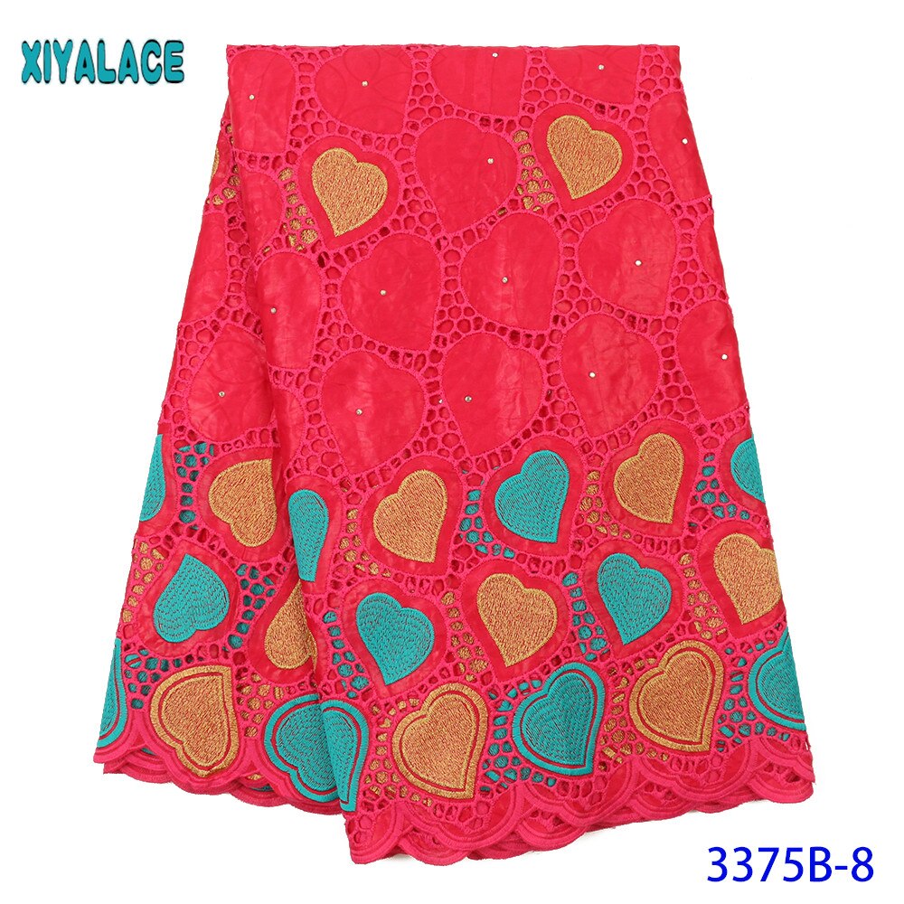 African Bazin Riche Fabric with Stones Embroidery ... – Vicedeal