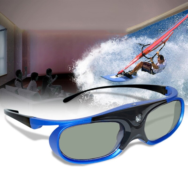 3D Glasses Active Shutter Rechargeable Eyewear for... – Grandado