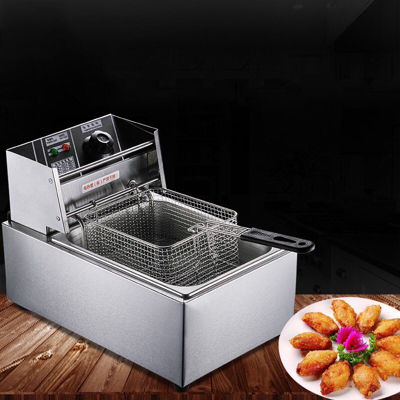 commercial Stainless steel fryer automatic electri... – Vicedeal