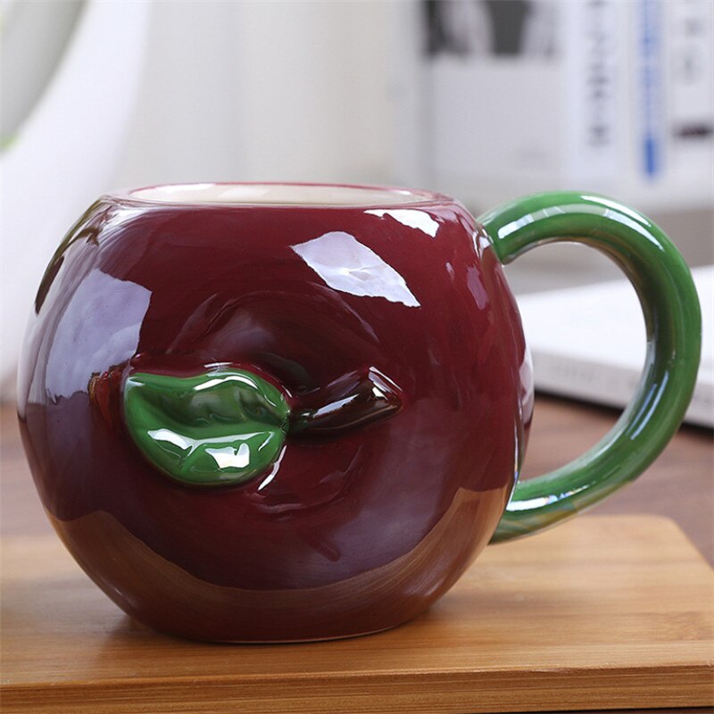 Ceramic Cute Colorful Fruit Coffee Milk Mug Banana... – Vicedeal