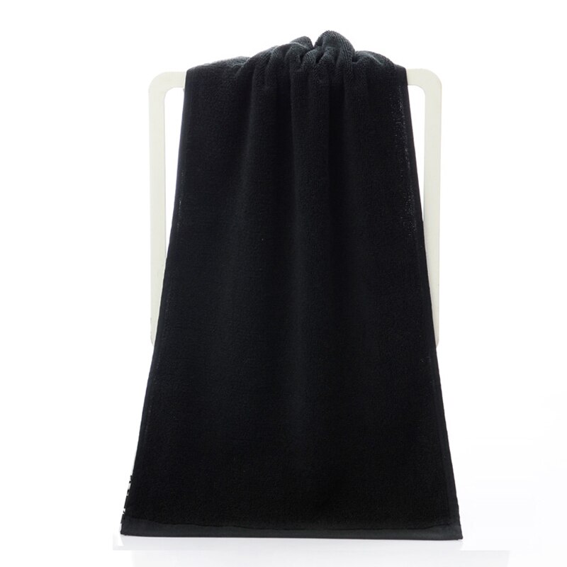 Schwarz Gesicht Handtuch 33x73cm Baumwolle Weichen... – Vicedeal