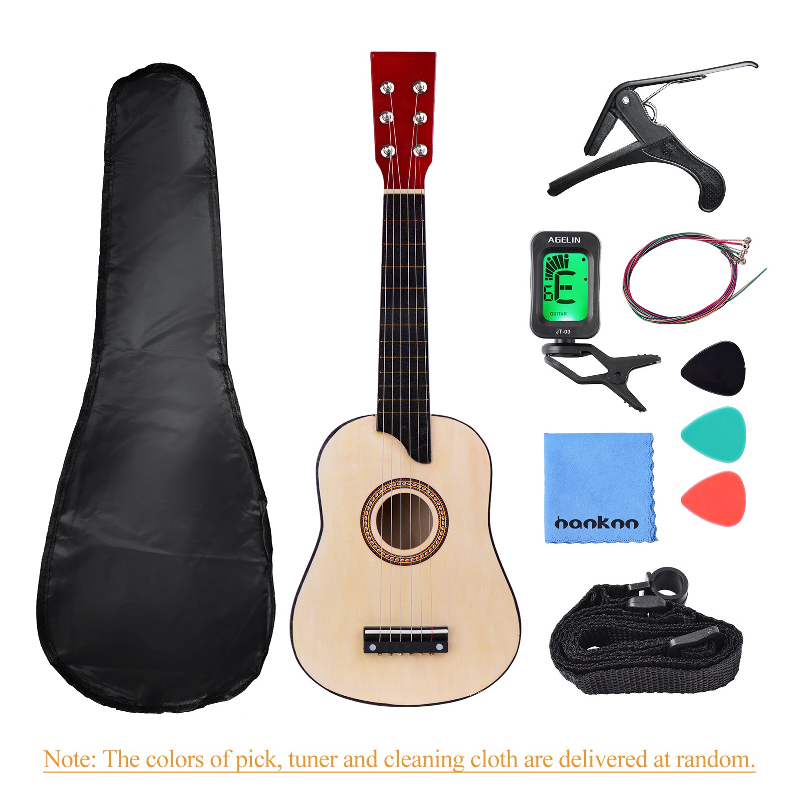 Muslady 25-inch Guitar 6-String Children Guitar Mu... – Vicedeal