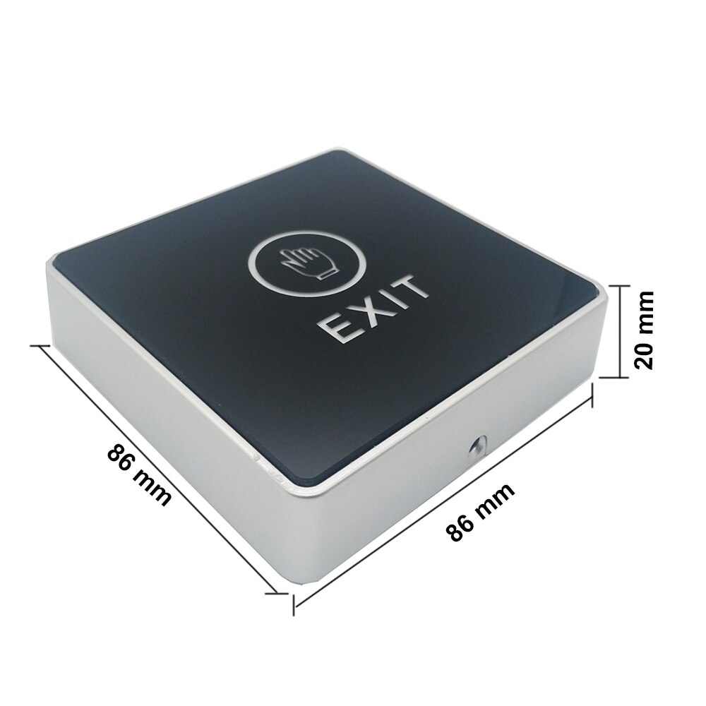 Blue Green LED Indicator Push Touch Exit Button Do... – Grandado