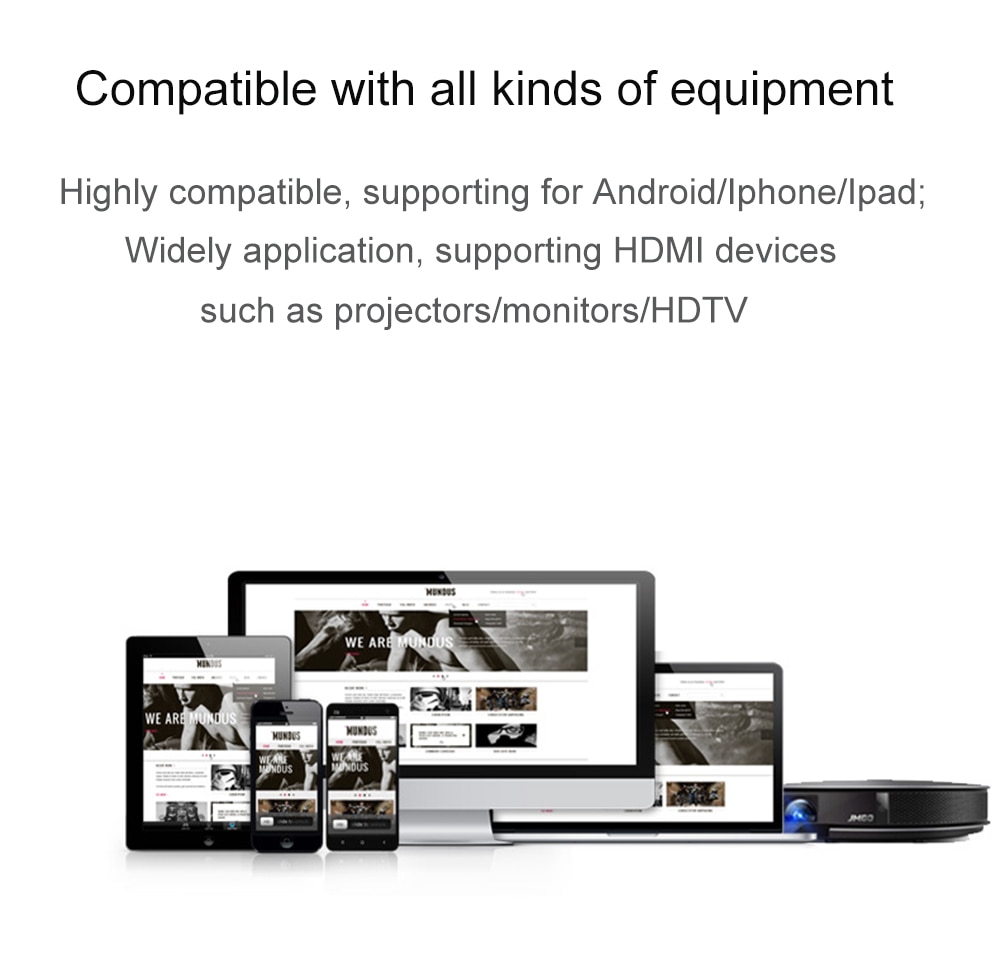 Mirascreen 5G 4K Wireless Wifi Mirror HDMI Display... – Grandado