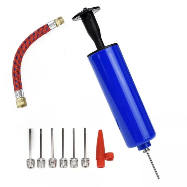 One Set Ball Pump Set Hand Pump Inflator Portable ... – Grandado