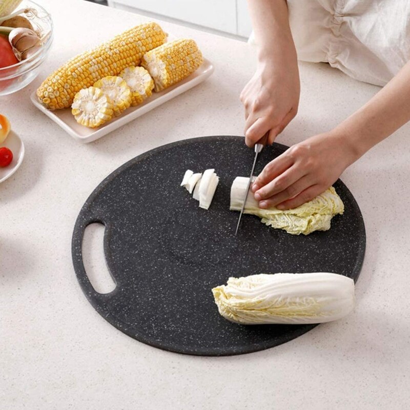 Cutting Board Plastic Kitchen Cutting Board Round ... – Grandado