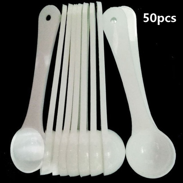 50PCS/lot 1g Plastic 1 Gram Scoops/Spoons For Food... – Grandado