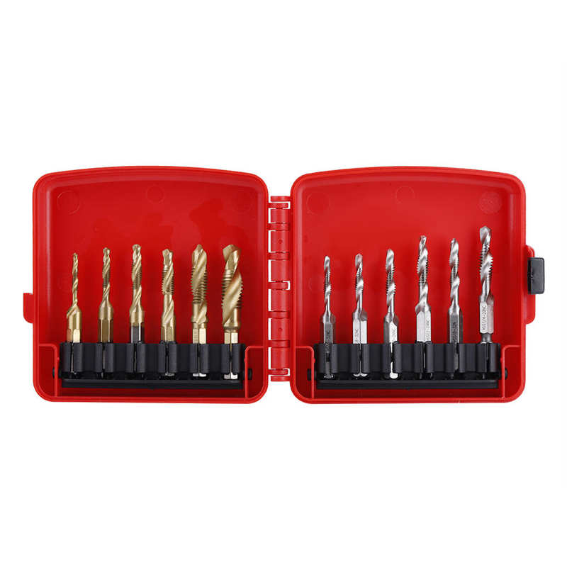 12pcs M3-M10 Screw Thread Tap Hex Shank Titanium P... – Grandado