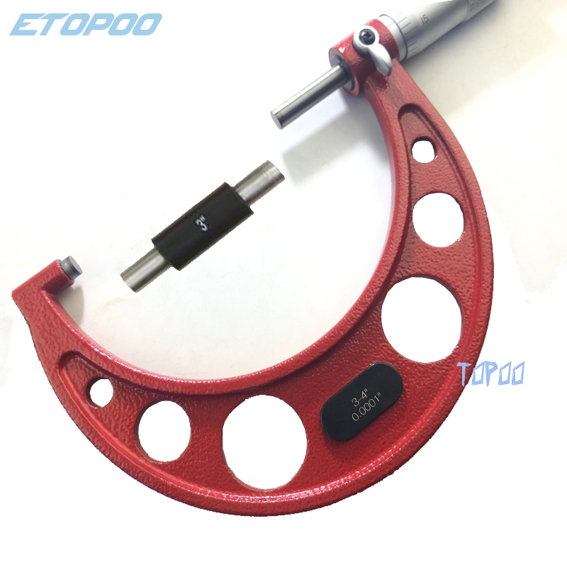 0.0001" 3-4" Outside Micrometer Measurin... – Grandado