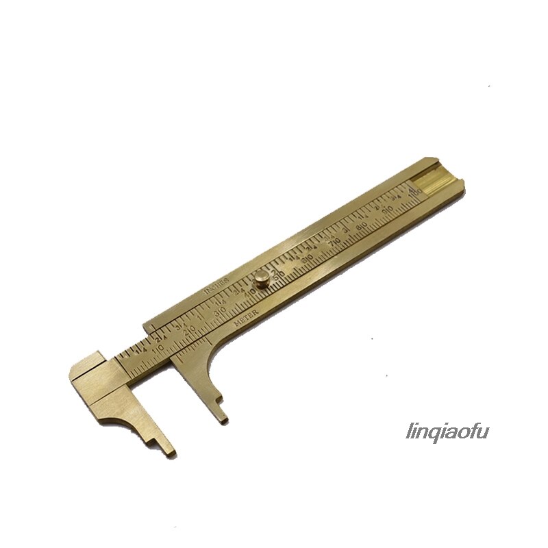 Mini brass vernier caliper, all copper vernier cal... – Vicedeal