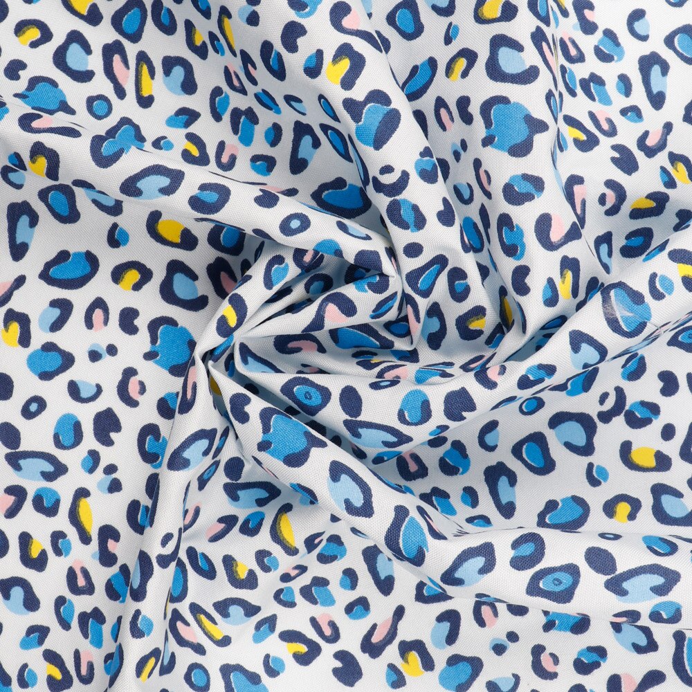 45cm*150cm Cotton Fabric Colorful Leopard Printed ... – Grandado