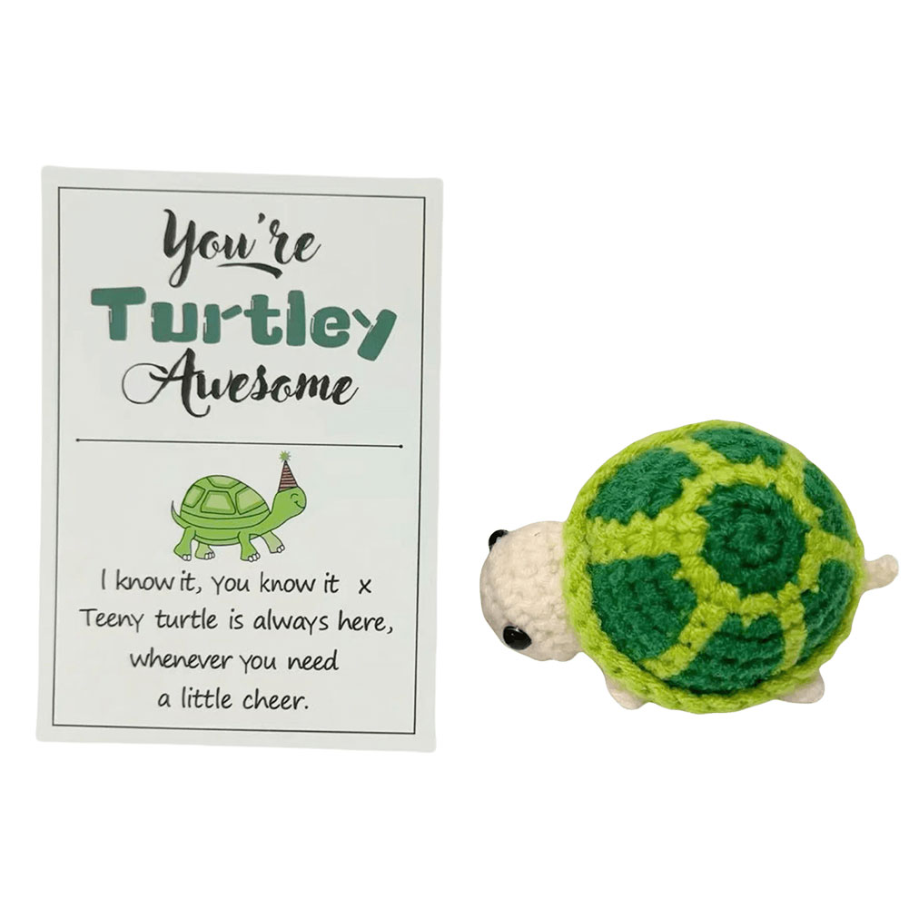 Cute Funny Knitted Mini Little Turtle Handmade Cro... – Grandado