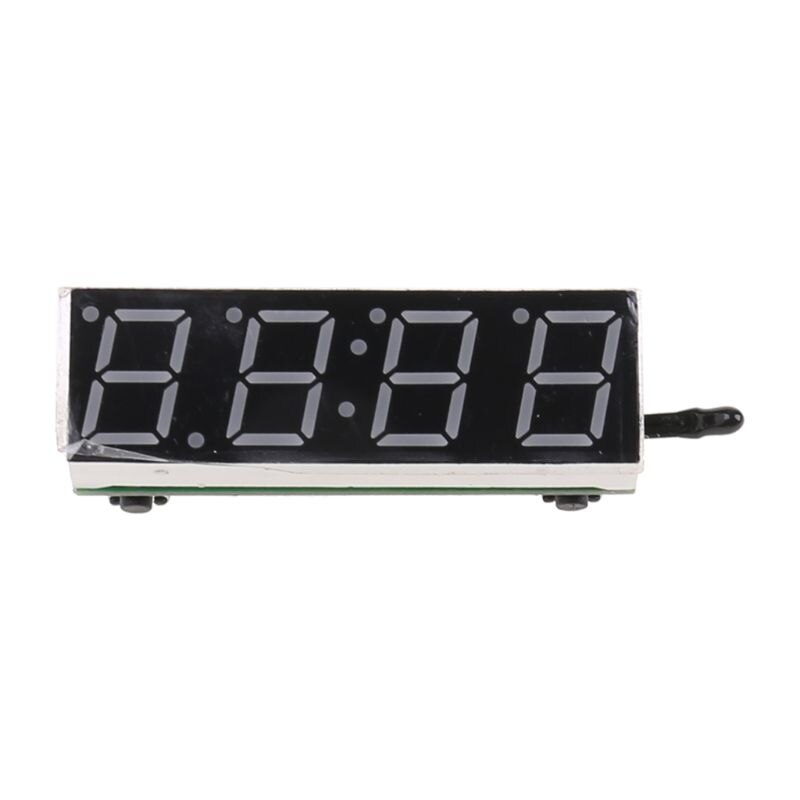Digitale Auto LED Elektronische Uhr Zeit Temperatu... – Vicedeal