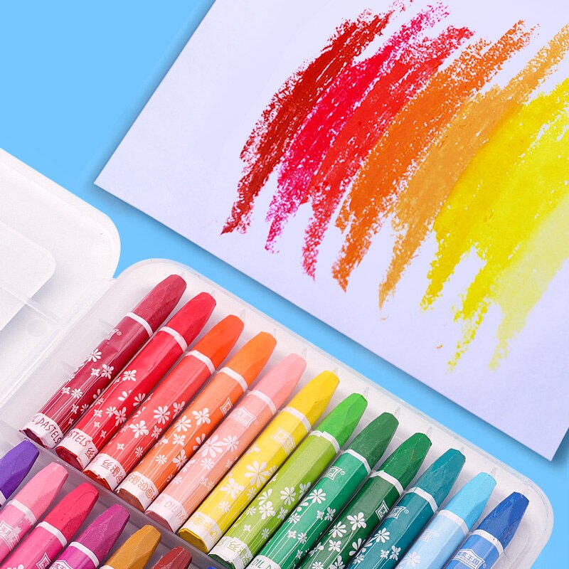 Smooth oil pastels colorful pencils for artists ki... – Vicedeal