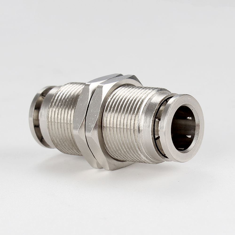 Pneumatic Fitting PM Bulkhead Union Quick Connecto... – Grandado
