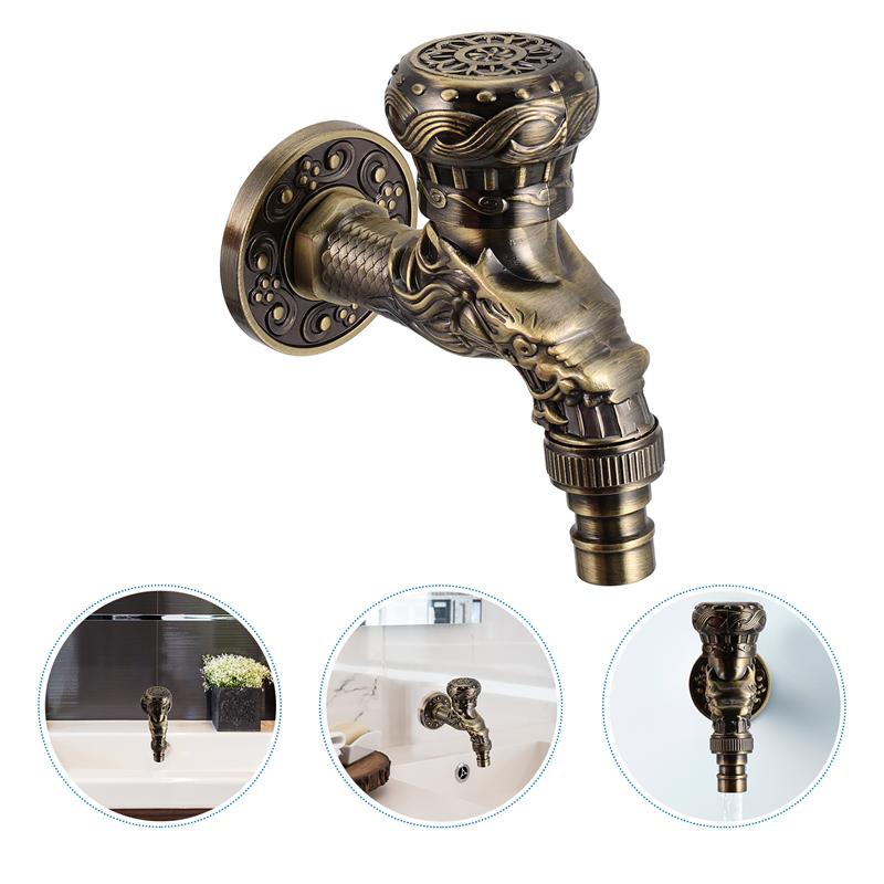 1Pc Classic Muur Kraan Wandmontage Kraan Retro Kra... – Vicedeal