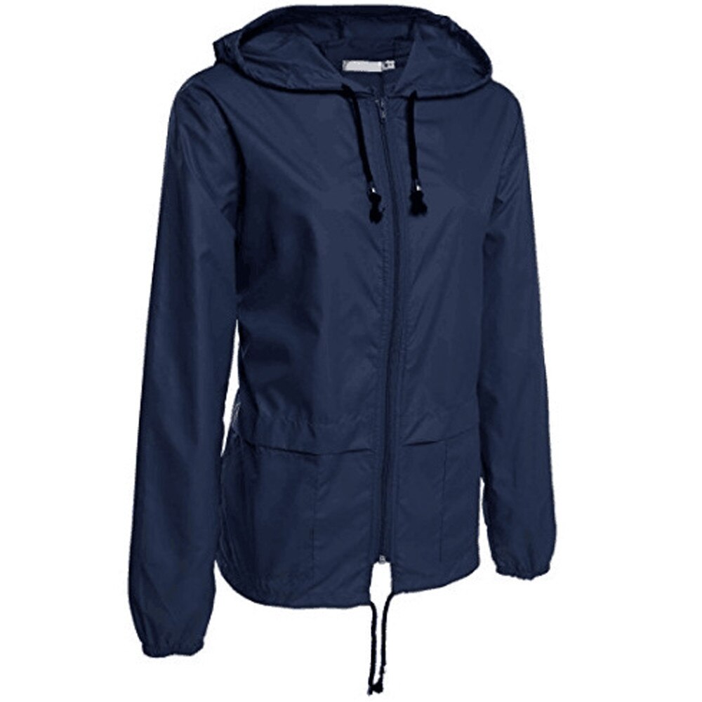 Raincoat homme Women's zipper waterproof raincoat ... – Grandado