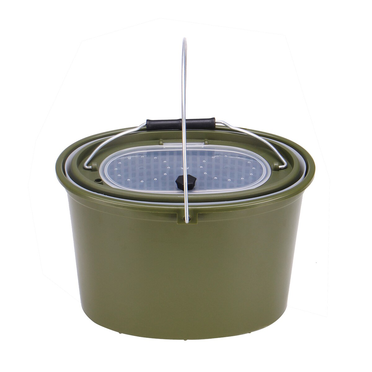 Outdoor Live Bait Fishing Bucket With Outlet Air P... – Vicedeal