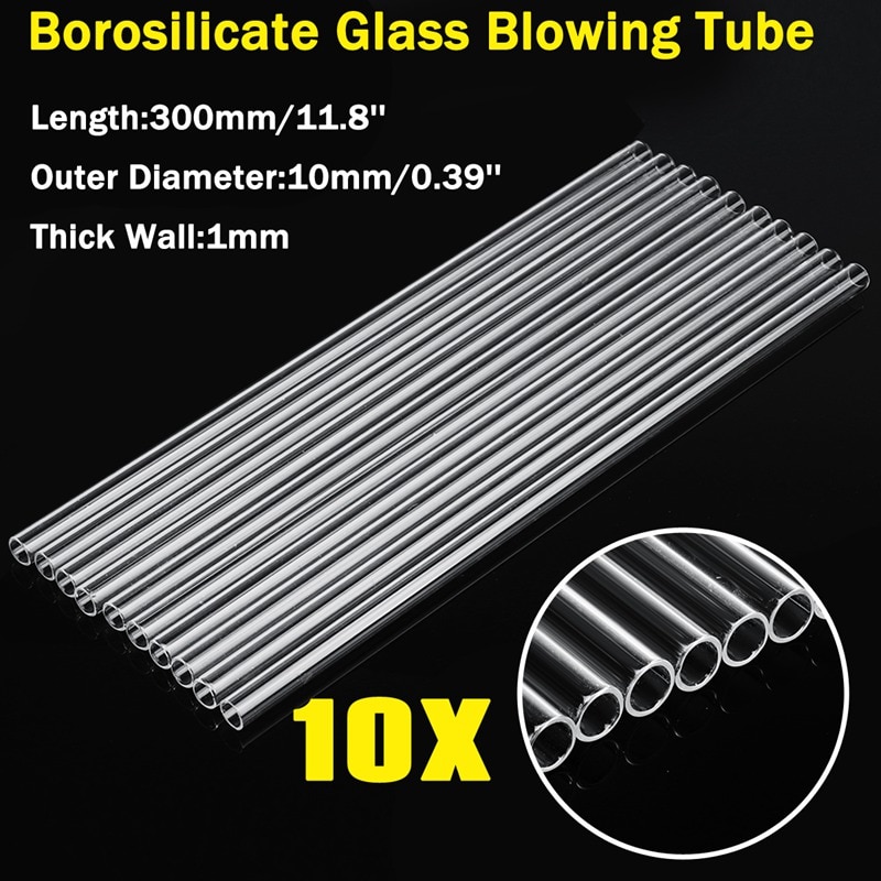 10x Kicute 11.8 Inch 300mm OD 10mm 1mm Thick Wall ... – Vicedeal
