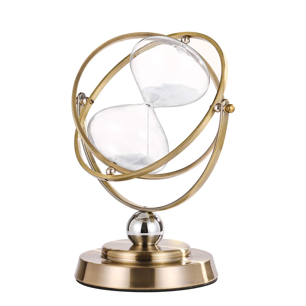 15/30/60 minutters vintage timeglas roterende meta... – Grandado