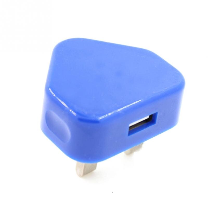 UK Plug Mains Wall 3 Pin USB Power Adaptor Charger... – Grandado
